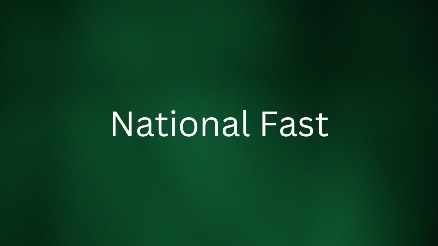 National Fast – North America Operations, RCCG