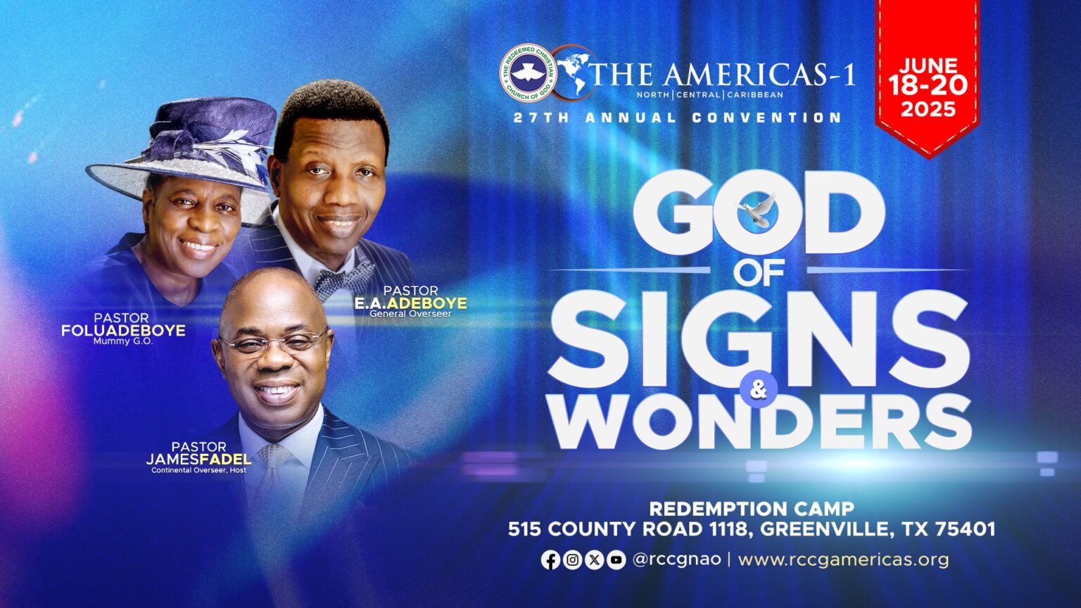 Annual Convention – North America Operations, RCCG