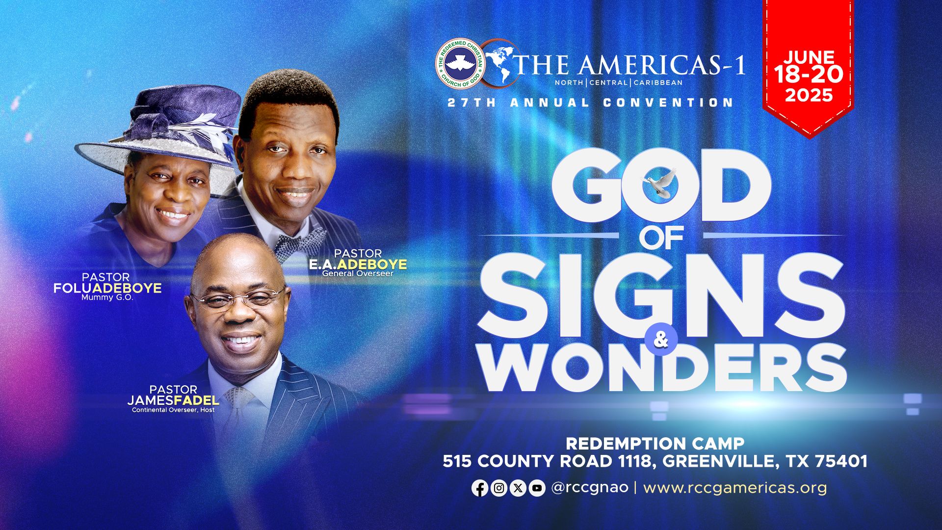 Annual Convention – North America Operations, RCCG