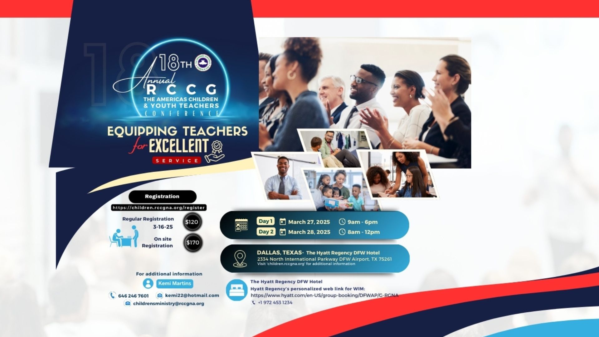 2025 Calendar – North America Operations, RCCG