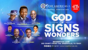 Annual Convention – North America Operations, RCCG